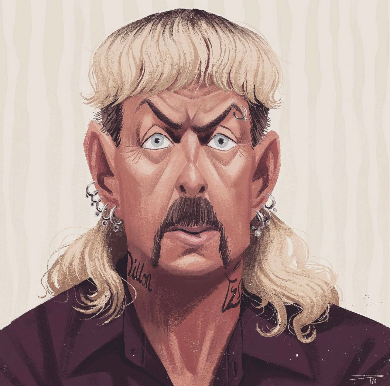 Jingsketch Original Files: Portraits, 7 Illustrations